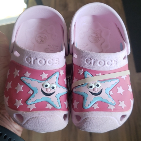 CROCS | Shoes | Toddler Pink Star Crocs | Poshmark